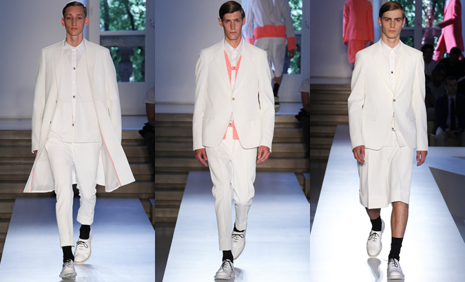 Lối đi mới cho phong cách với trang phục màu trắng | ELLE Man Việt Nam