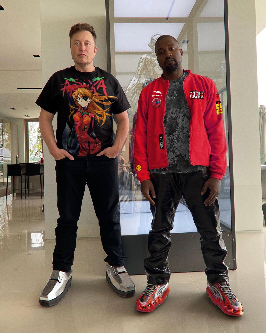 Elon-Musk-Kanye-West-Sneaker-Ao-RTFKT-Studios-Elle-Man | ELLE MAN