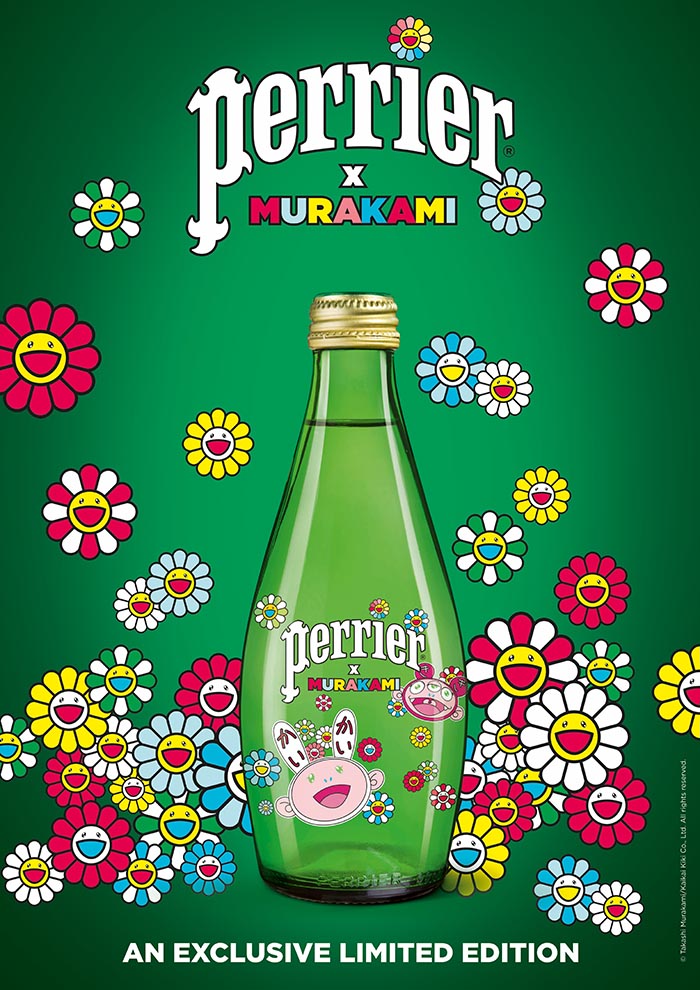PERRIER® x MURAKAMI: Nước khoáng phiên bản giới hạn của Takashi ...