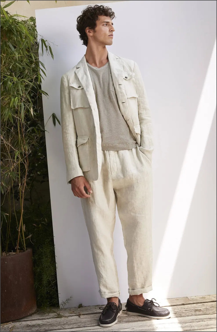 Phối đồ trắng, đừng ngần ngại thể hiện cá tính mùa Xuân-Hè! | ELLE Man