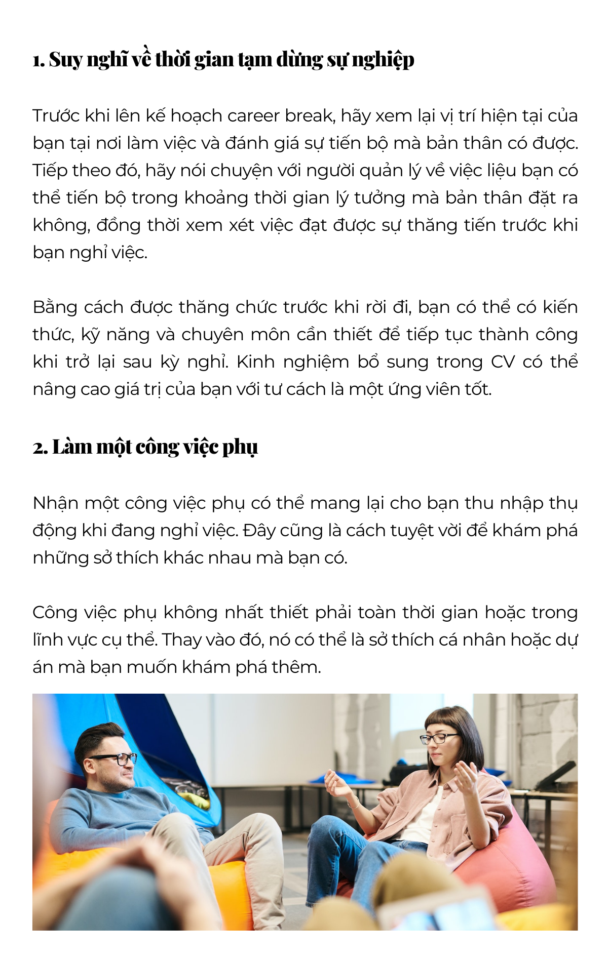 Career Break: Bạn cần những gì để "tạm dừng" sự nghiệp? | ELLE Man