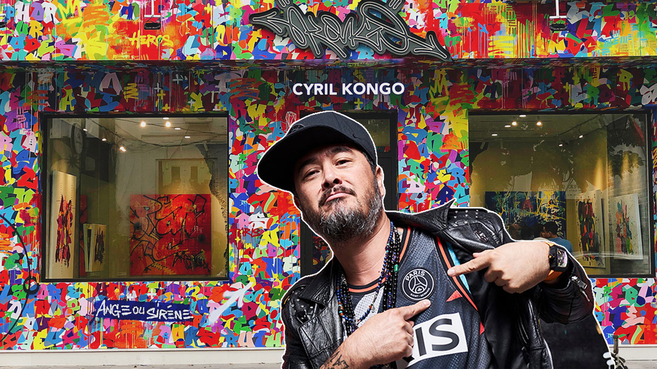 Nghệ sĩ Graffiti Cyril Kongo mở phòng triển lãm tại Hà Nội | ELLE Man
