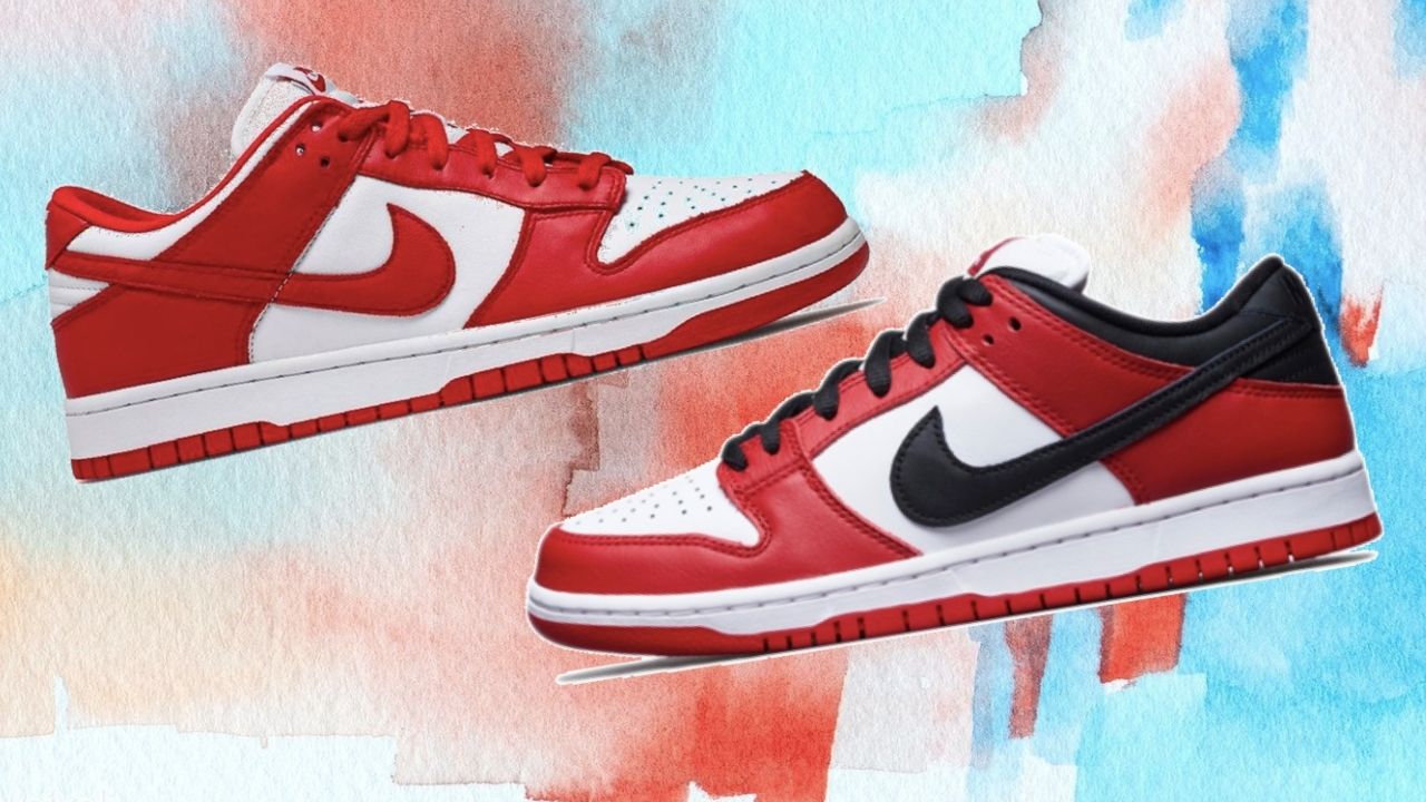 Nike Dunk vs Nike Dunk SB: So sánh sự khác biệt | ELLE Man